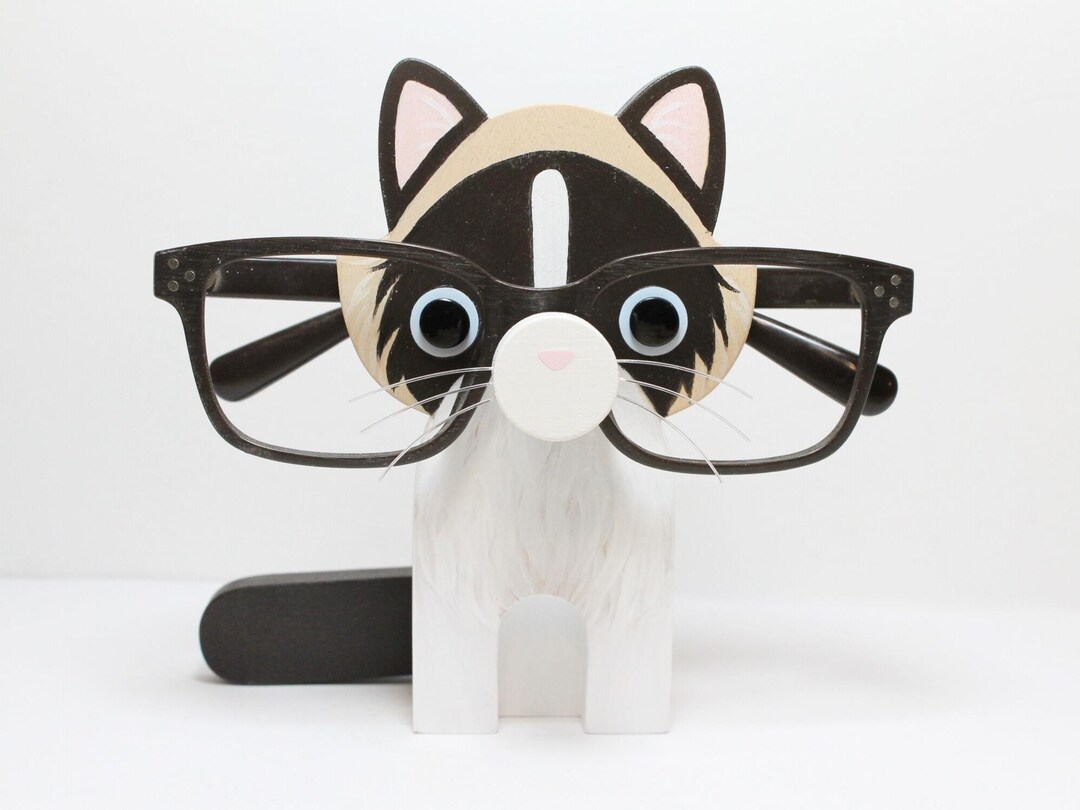 Ragdoll Cat Eyeglass Stand Glasses Holder Etsy
