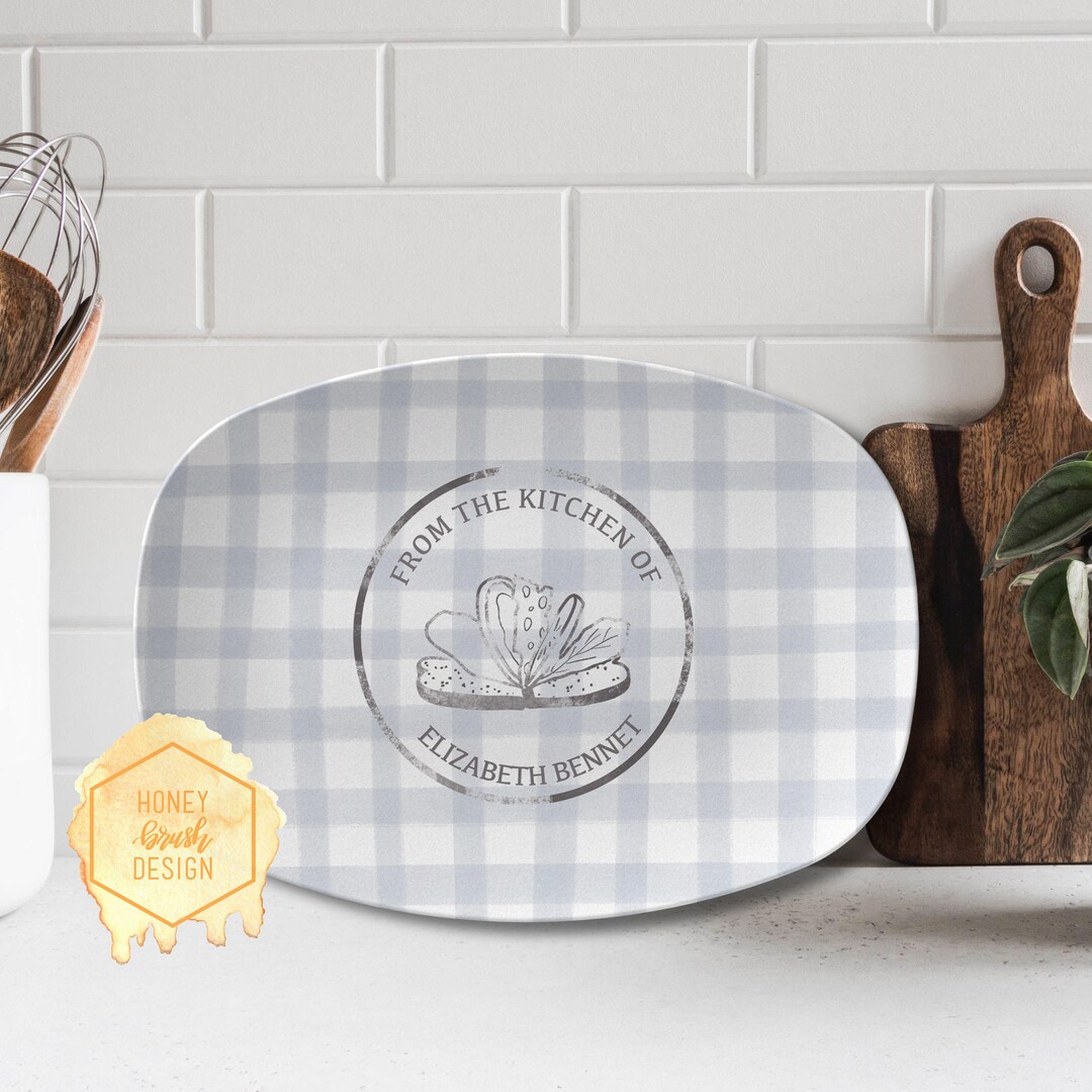 Custom Book Plate Serving Platter: Literary Gift for Book Lovers - Etsy