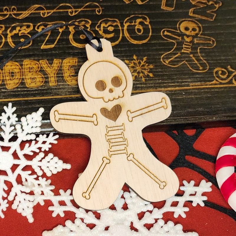 Gingerbread Skeleton - Etsy
