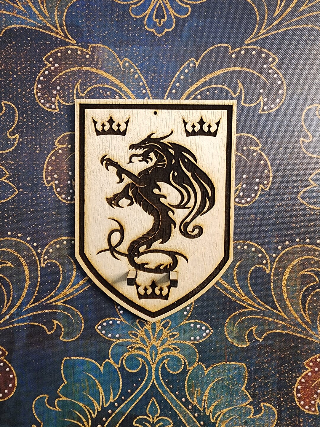 WALL MOUNT for Your EGGSCALIBUR Wooden Cooking Spoon Mount Looks Like a ...