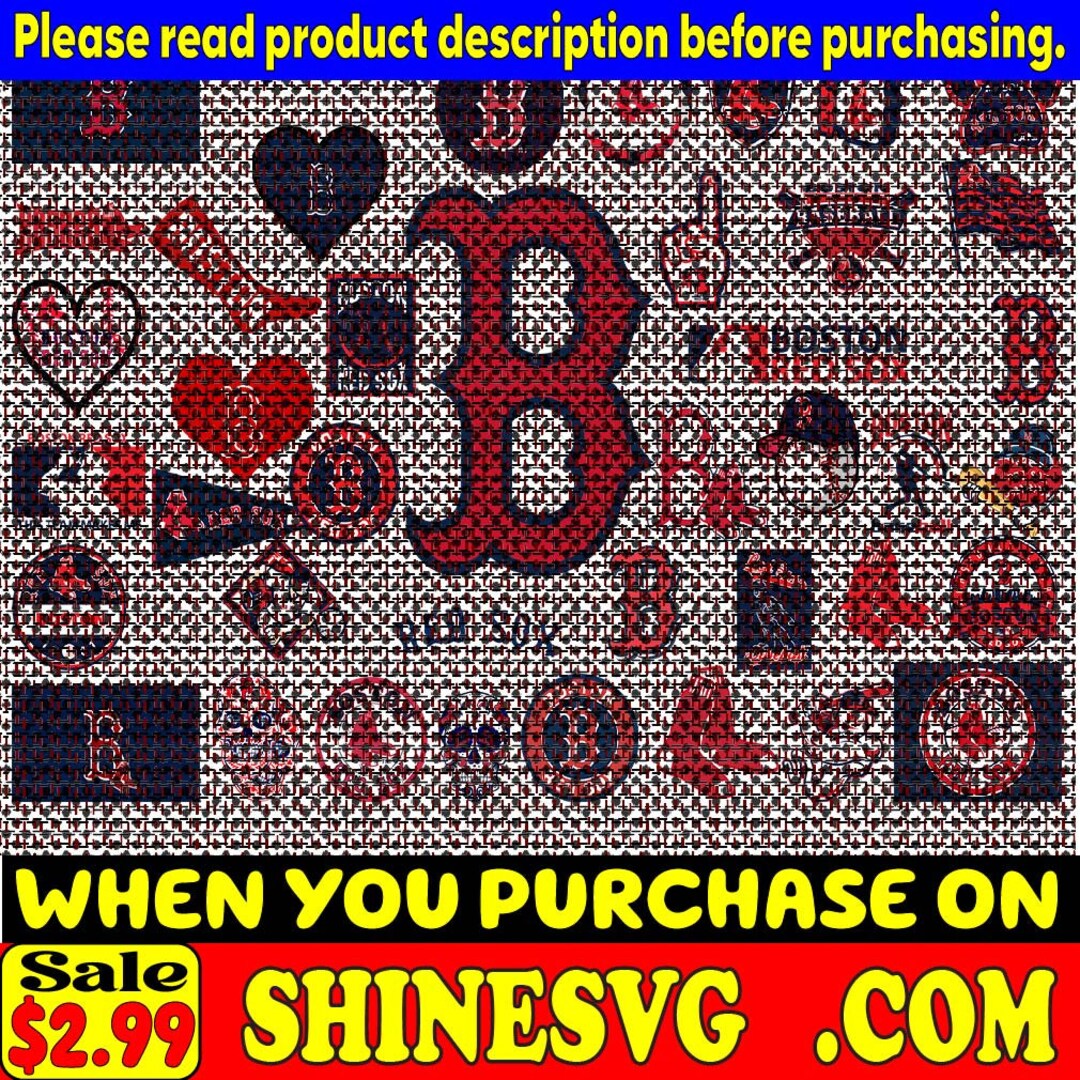 Boston-red Sox Baseball Team Svg, Boston-red Sox Svg, Bundle 41 Files ...