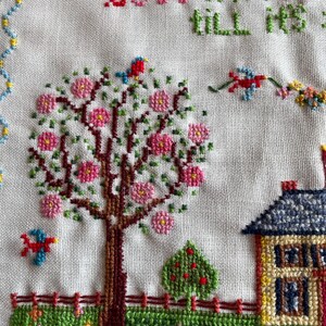 Farmhouse Cross Stitch - Etsy