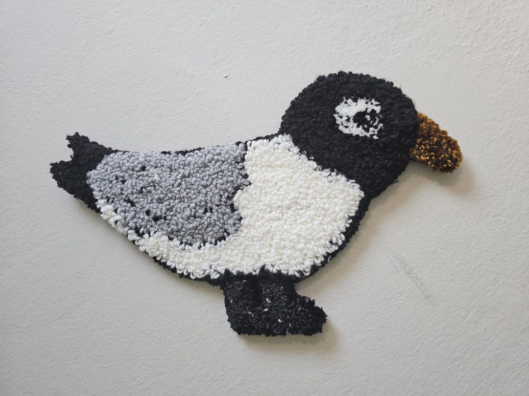 Punch Needle Wall Art- Seagull - Etsy