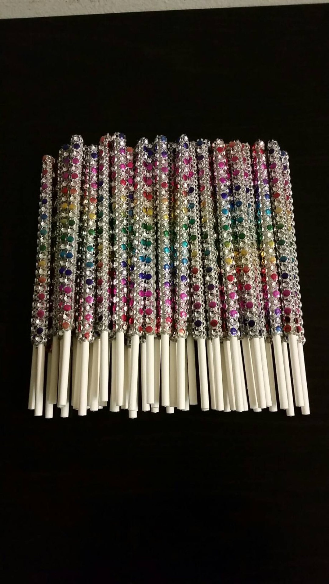 Rhinestone Bling Cake Pop Sticks 25 Rainbow Sticks Etsy rhinestone-bling-cake-pop-sticks-25-rainbow-sticks-etsy
