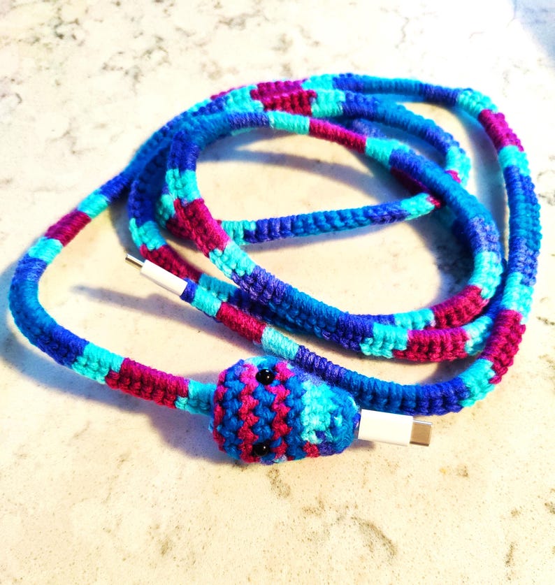 Sneaky Snake Phone Charging Cable (USB-C to USB-C) - 6ft Length - Etsy