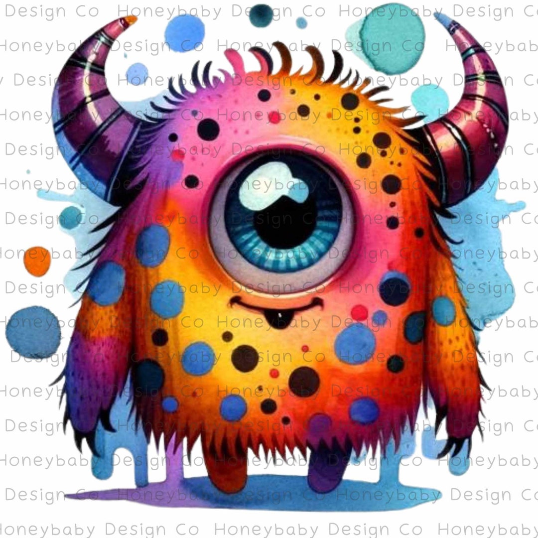 Adorable Monster PNG Collection - 5 Cute and Creative Monster ...