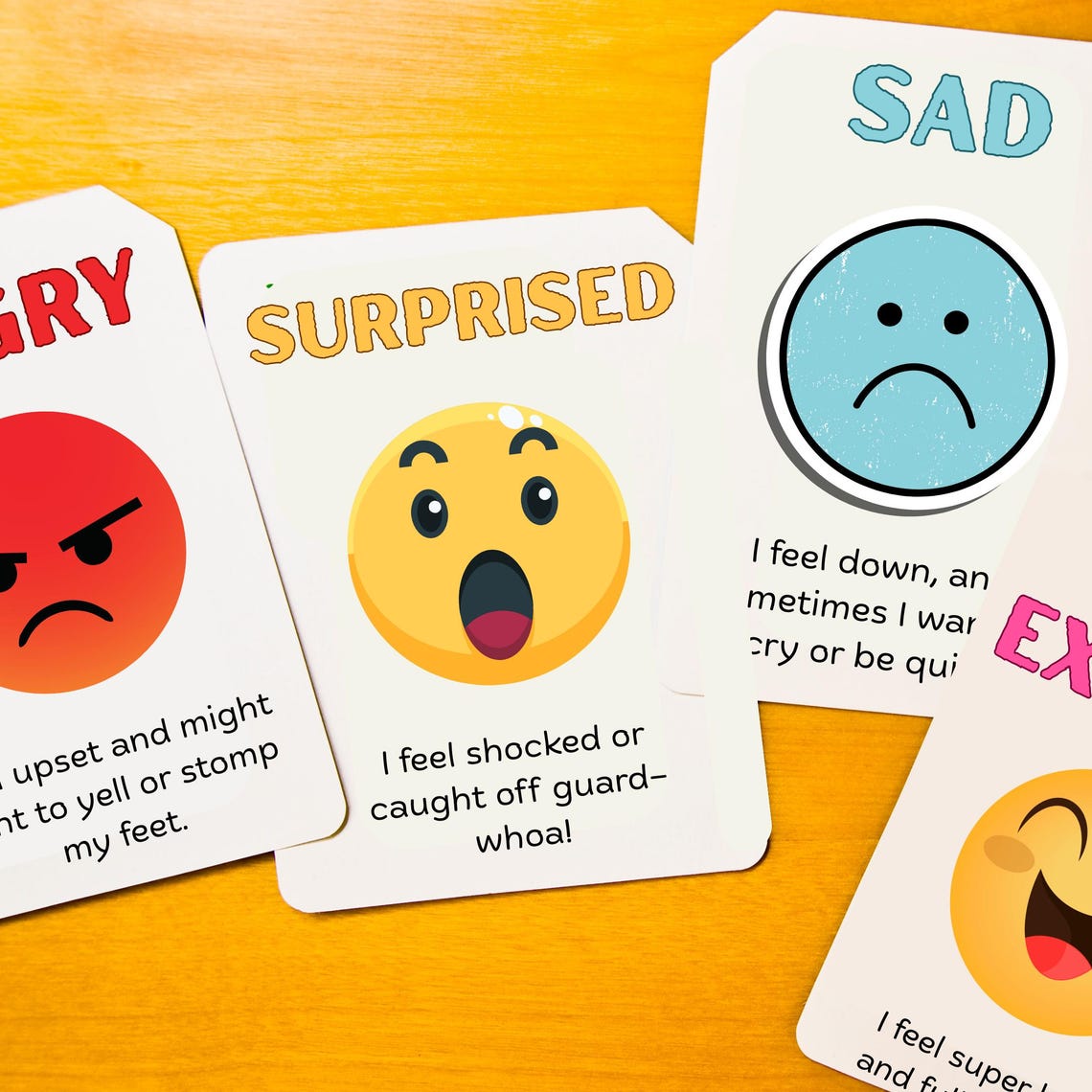 Printable Emotion Flashcards for Kids | "how Do You Feel?" Feelings ...