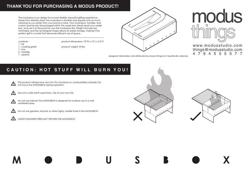 Modusbox - Portable Grill + Firepit - Etsy