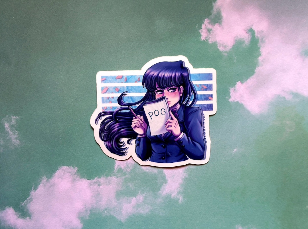 3" Shy Girl Vinyl Sticker - Etsy