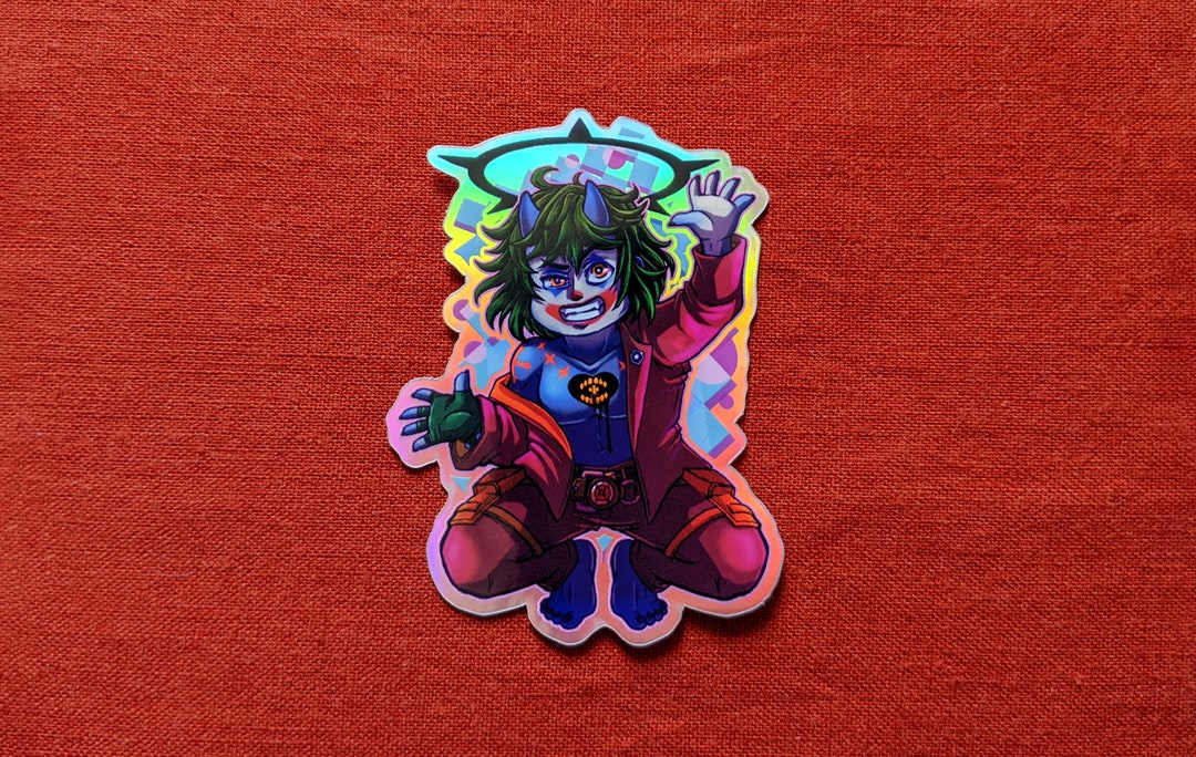 3" Guilty Gear Happy Chaos Holographic Sticker - Etsy