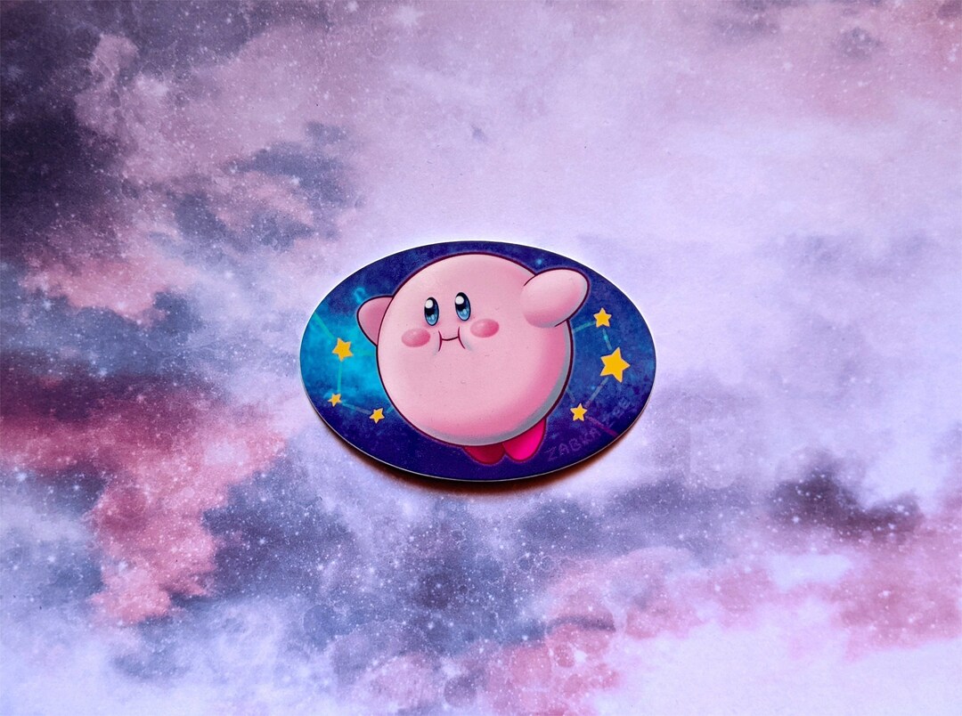 3" Kirby Vinyl Sticker - Etsy