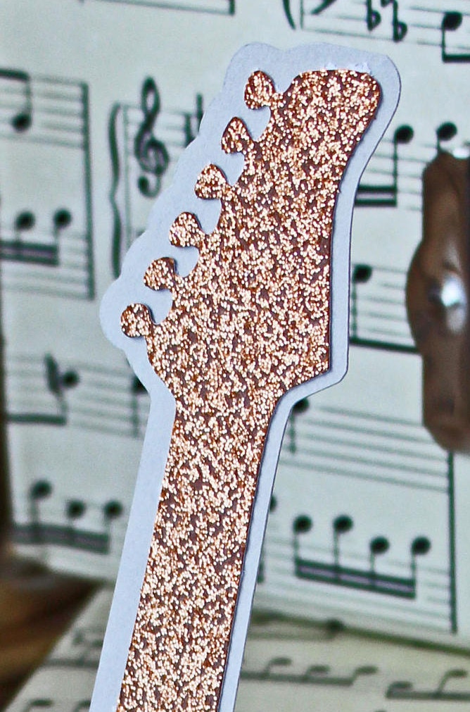 Electric Guitar Die Cut, Guitar Die Cut, Rock N Roll Die Cut, Rock ...