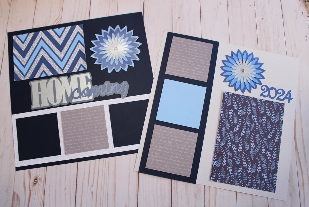 Any Color, Custom Homecoming, Scrapbook Pages, Memory Scrap Book, High ...