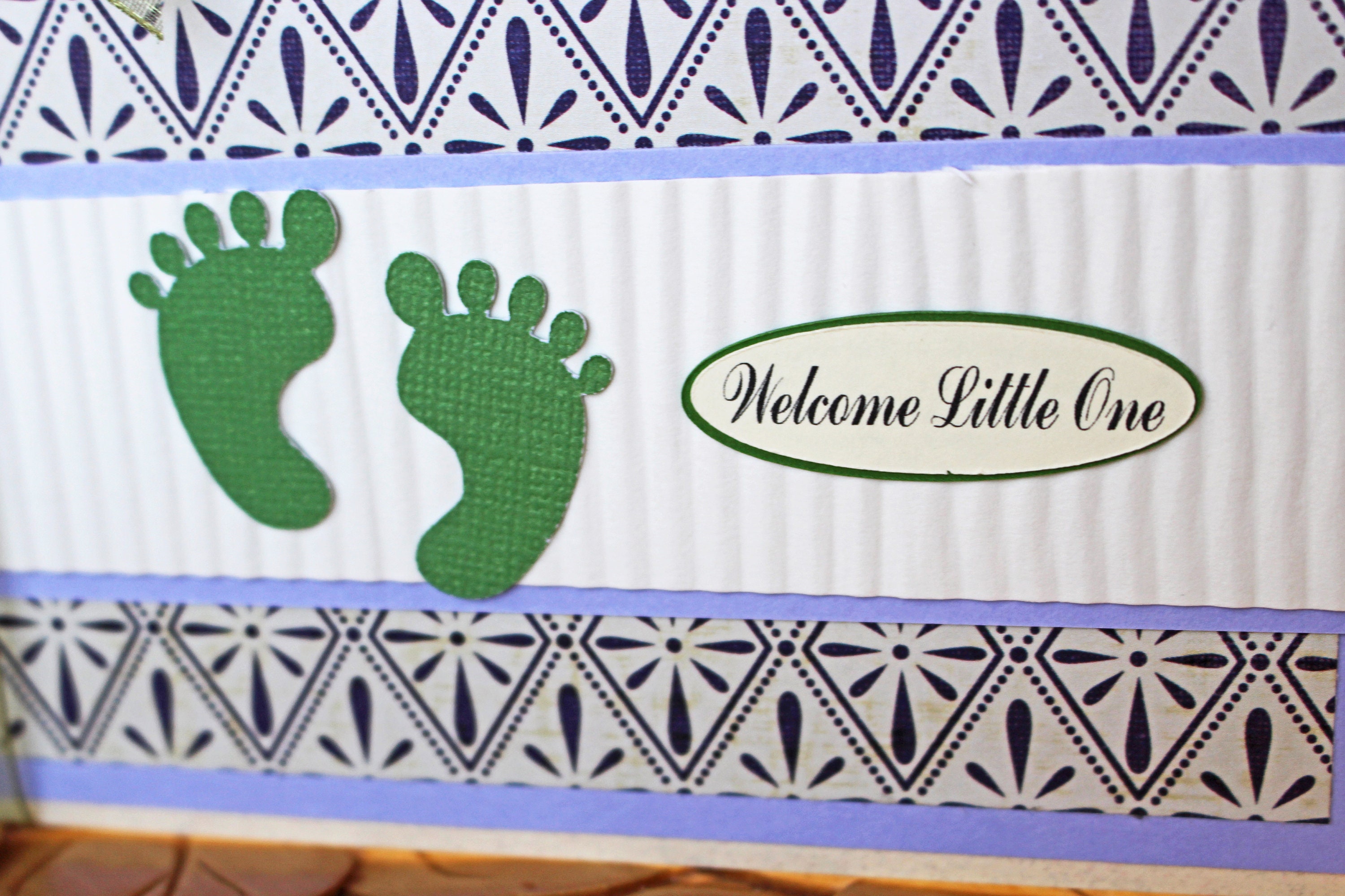 Pink Baby Feet Card, Baby Feet Card, Baby Shower Card, Baby Girl Shower ...