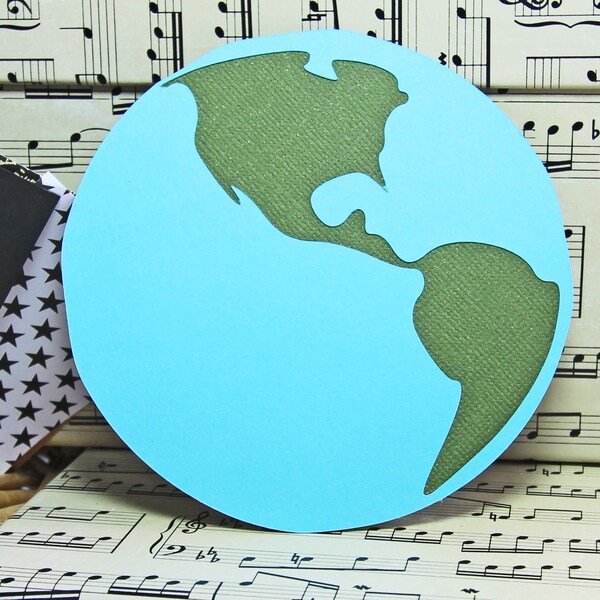 World Map Scrapbook Pages - Etsy