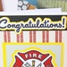 Firefighter Card, Handmade, Card, Retirement, Fireman, Promotion ...