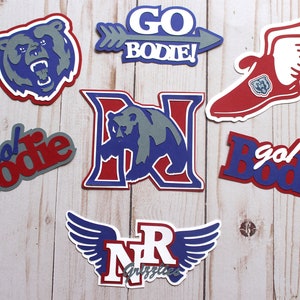 Any Color, Mens Ladies and Co-ed, Track and Field, Die Cut Set ...