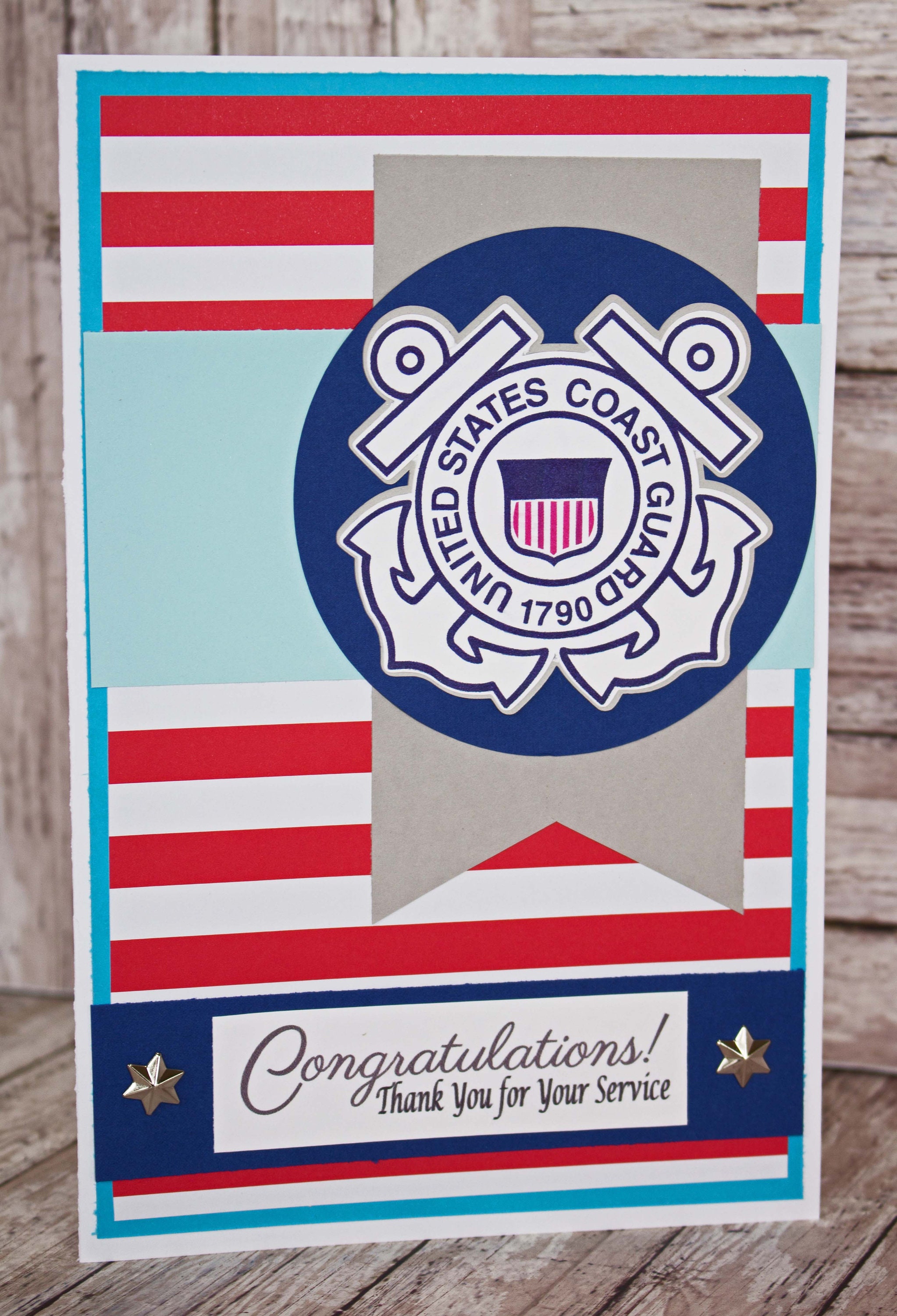 US Coast Guard Card, Coastie Retirement, Rank Promotion, Academy ...