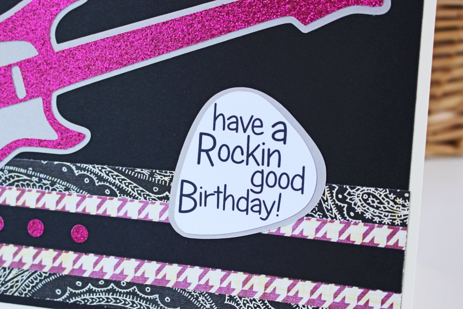 Have a Rockin Good Birthday, Electric Guitar Birthday Card, Rock and ...