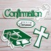 Custom Color Decals, Confirmation Die Cut Set, Catholic Holy Sacrament ...
