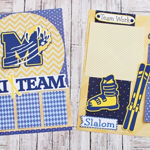 Pick Your Colors, Color Guard Scrapbook Page Set, Premade Color Guard ...