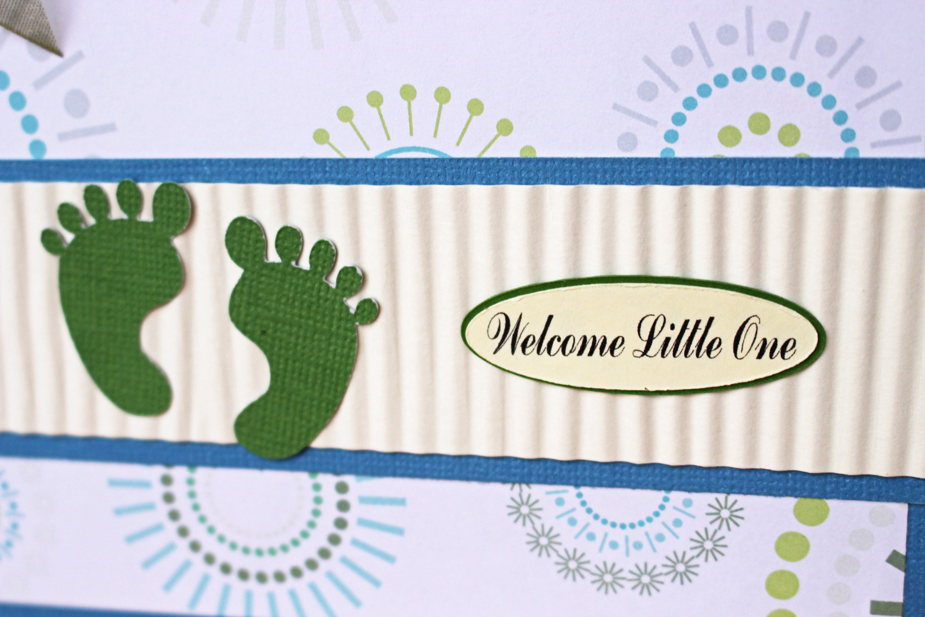 Pink Baby Feet Card, Baby Feet Card, Baby Shower Card, Baby Girl Shower ...