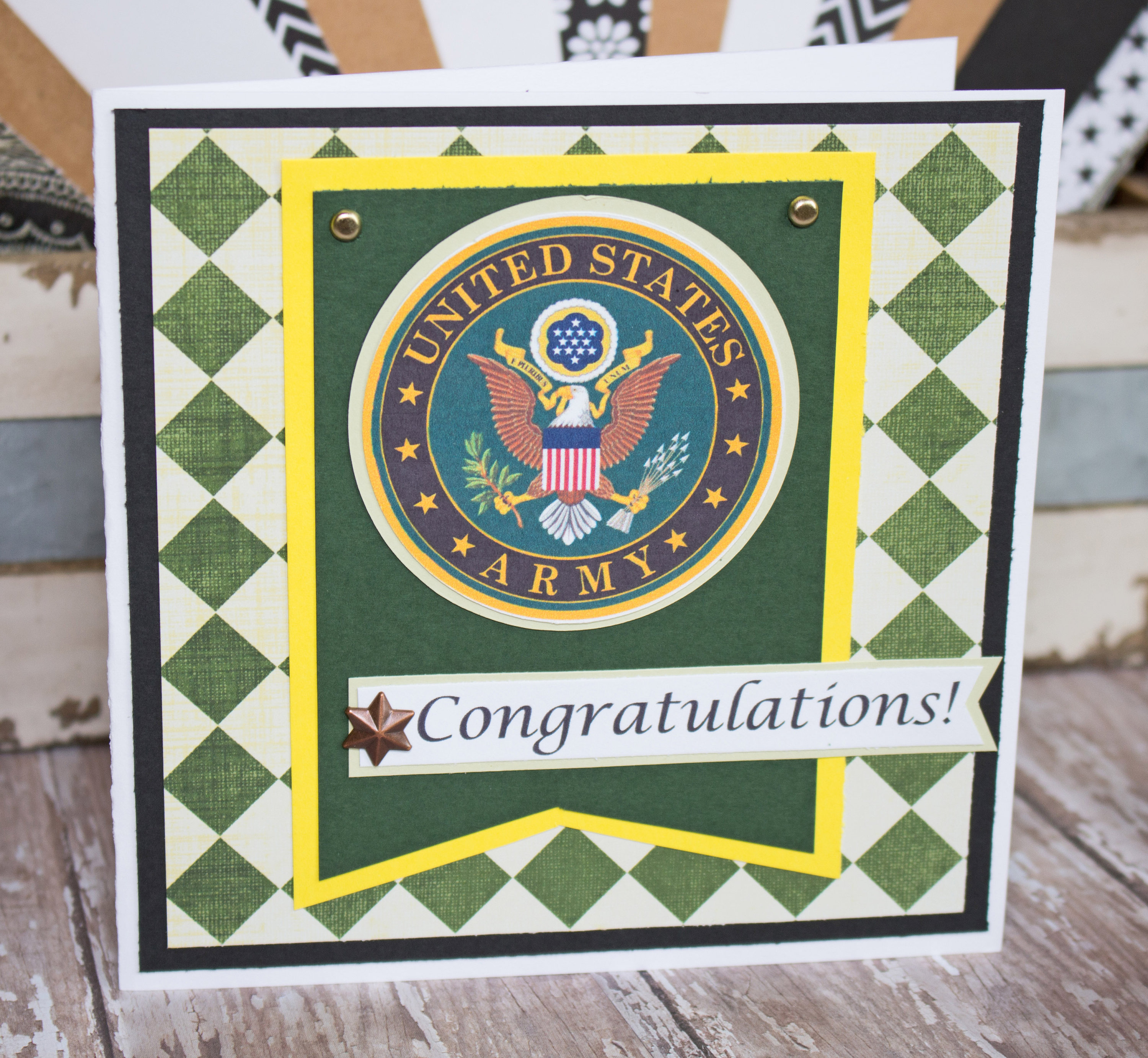 US Army Card, Army Retirement, Army Promotion, Army Graduation, US ...