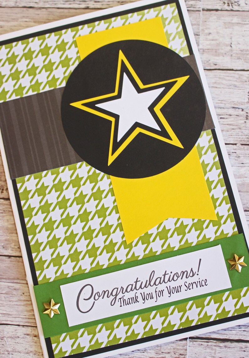 US Army Card Army Retirement Army Promotion Army - Etsy Canada