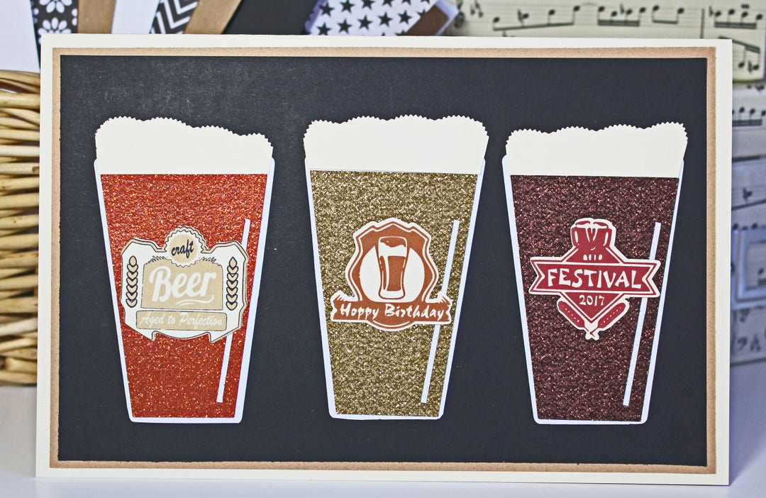 Craft Beer Birthday Card, Micro Brew Greeting, Milestone 21st Birthday ...