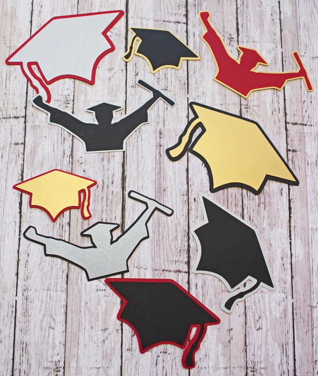 Any Color, Graduation Die Cut Set, Custom Die Cut Set, High School Grad ...