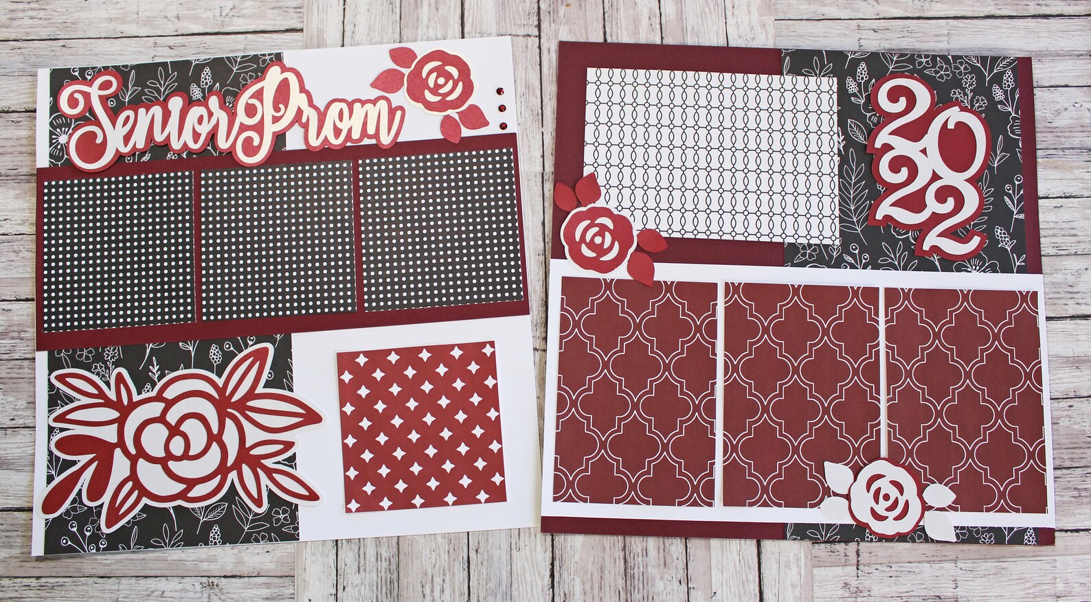 Any Color Senior Prom Junior Prom Scrapbook Pages Custom - Etsy