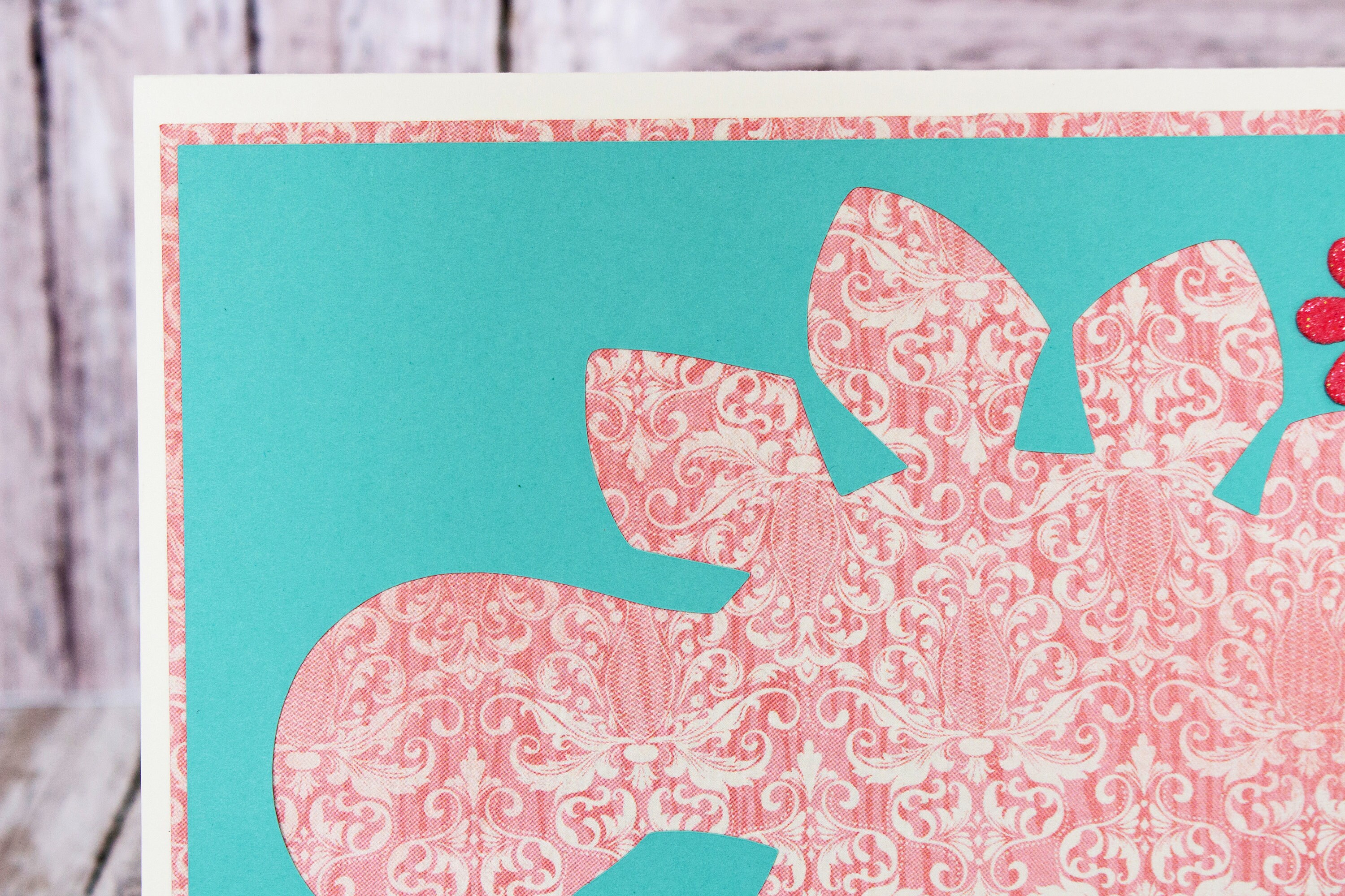 Baby Girl Dinosaur Card, Handmade Greeting, Baby Shower Gift, Newborn ...
