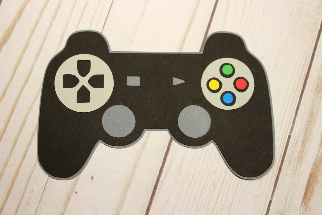 Video Game Contorller Die Cut Game Controller Die Cut Video - Etsy
