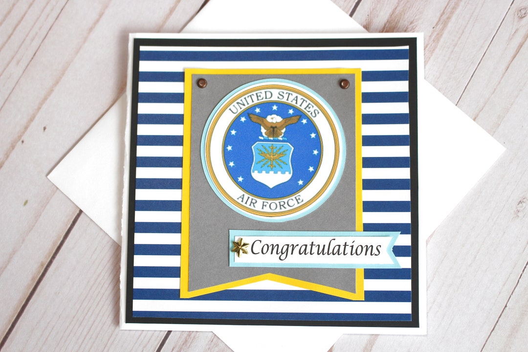 US Air Force Card, Air Force Retirement, Air Force Promotion, Air Force ...