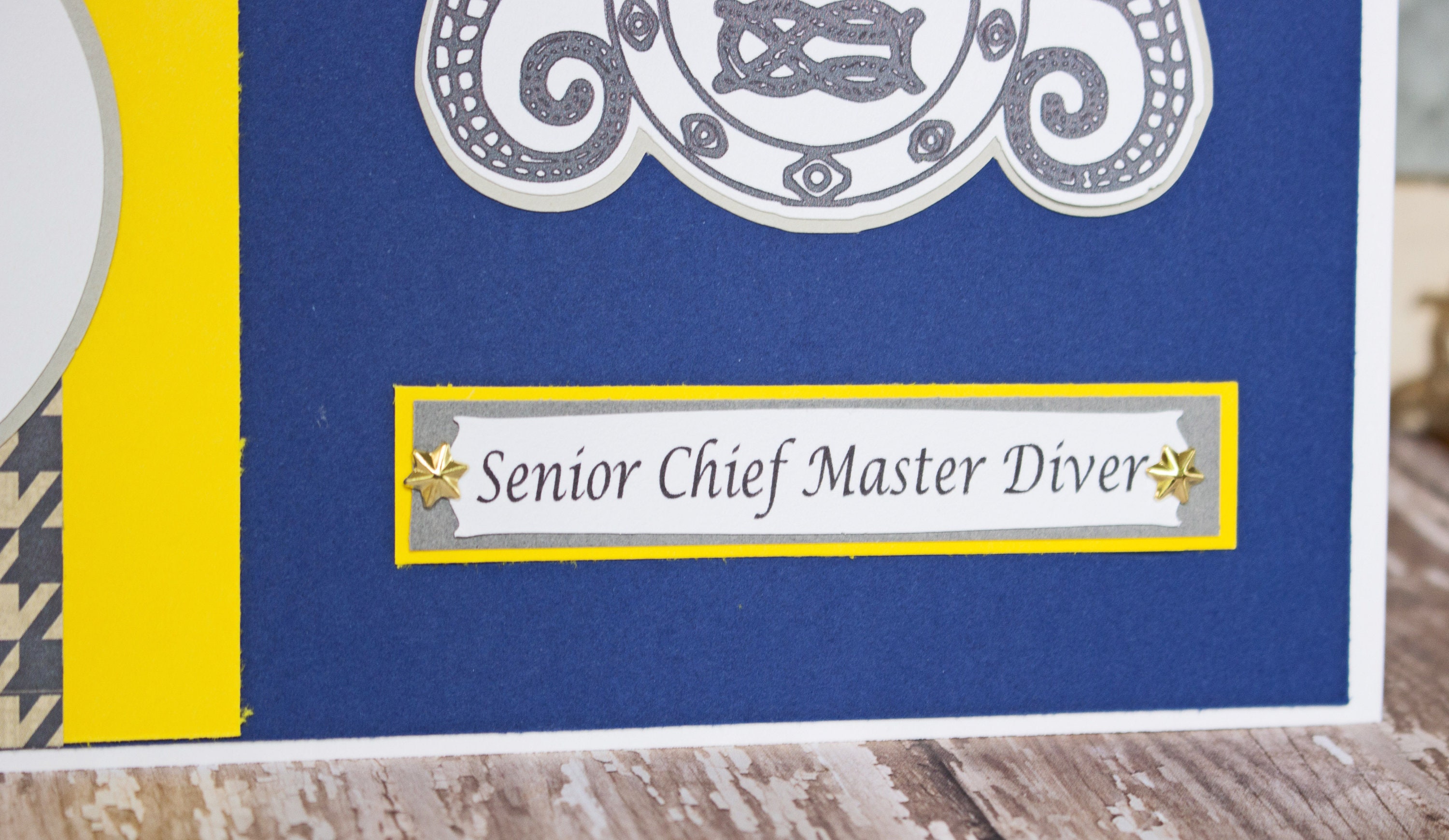 US Navy Promotion Card, Officer or Enlisted, Custom Rank Promotion ...