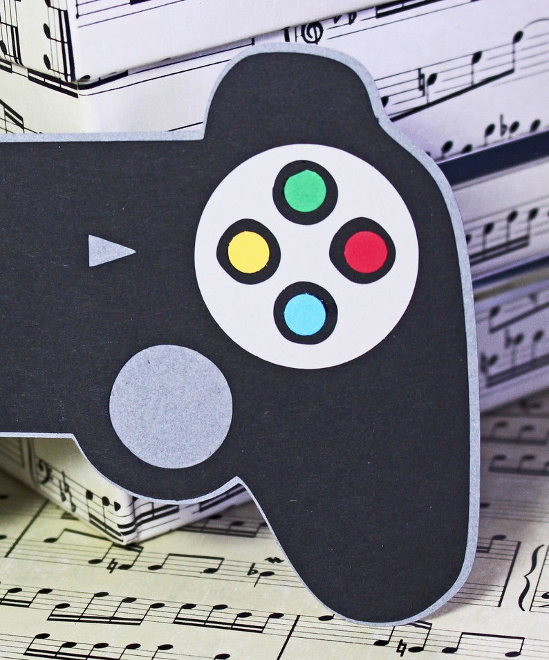 Video Game Contorller Die Cut Game Controller Die Cut Video - Etsy