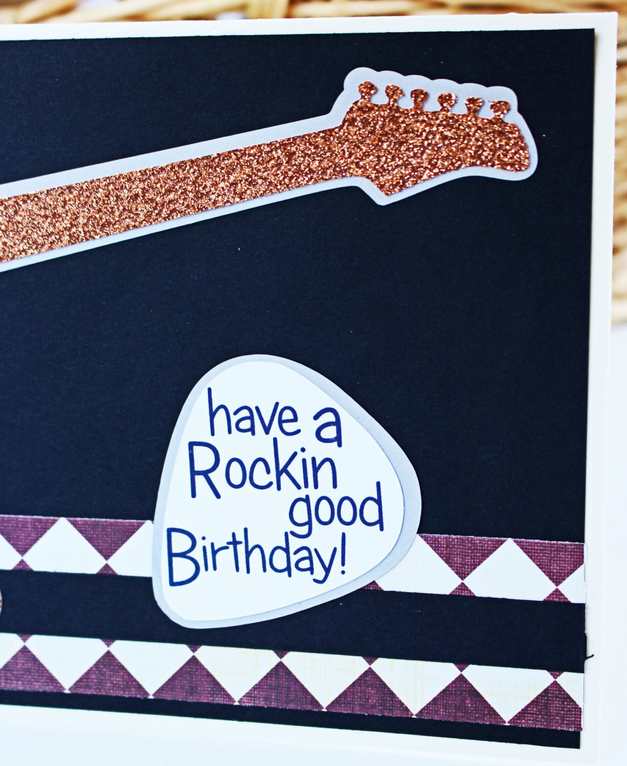 Have a Rockin Good Birthday Electric Guitar Birthday Card - Rock and ...