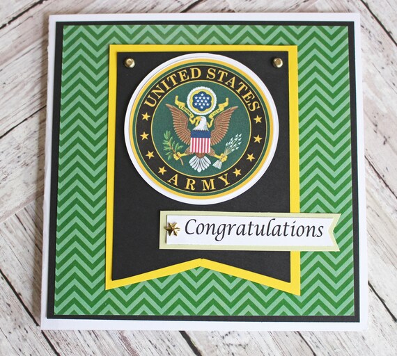 US Army Card Army Retirement Army Promotion Army - Etsy