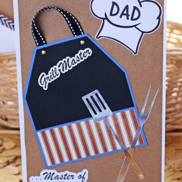 Grill Master Birthday Card - Etsy