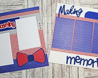 Homecoming Scrapbook Pages - Etsy