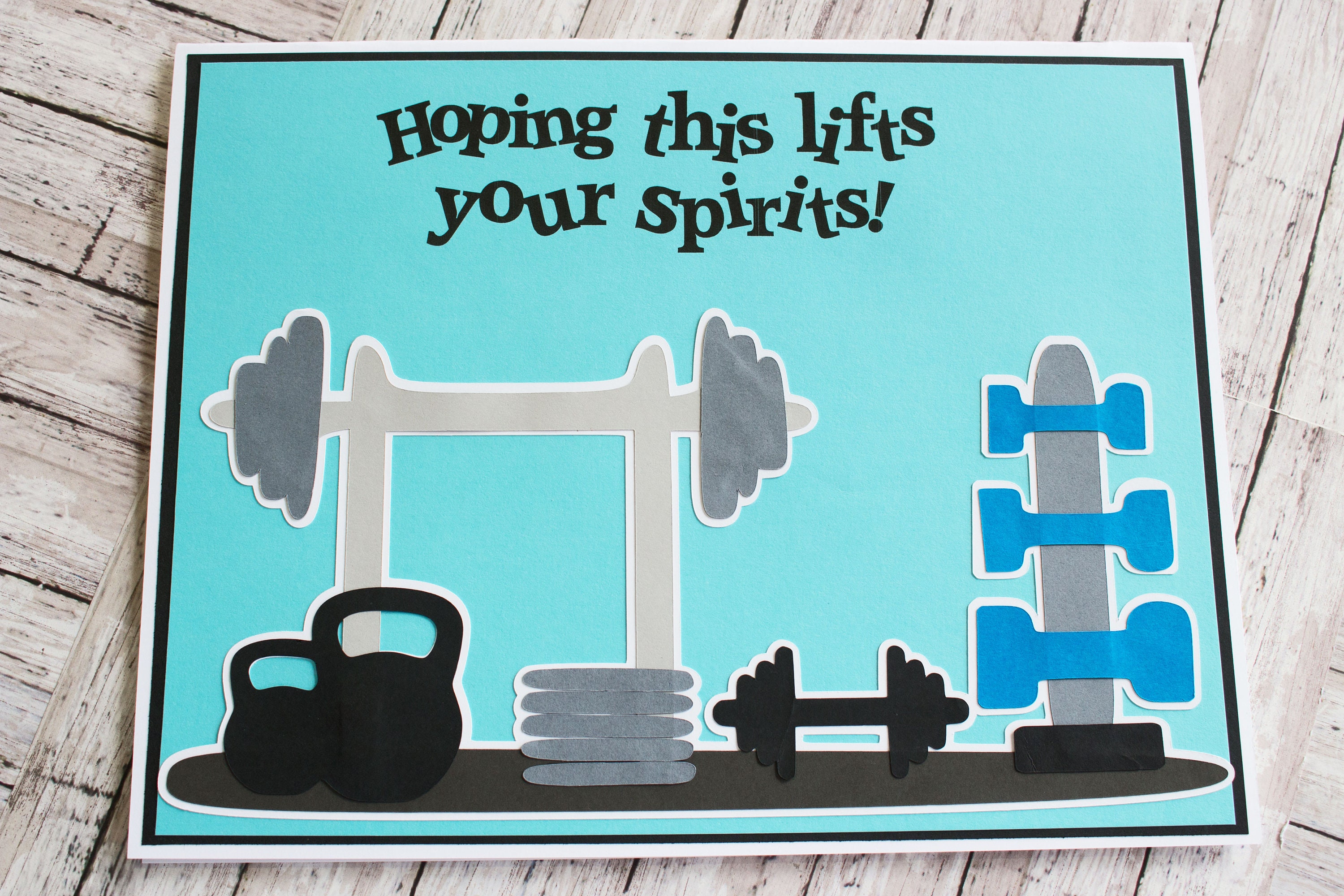 Custom Jumbo Sized, Get Well Card, Custom A4 Greeting Card ...