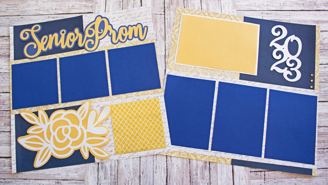 Any Color, Senior Prom, Junior Prom, Scrapbook Pages, Custom Scrap Book ...