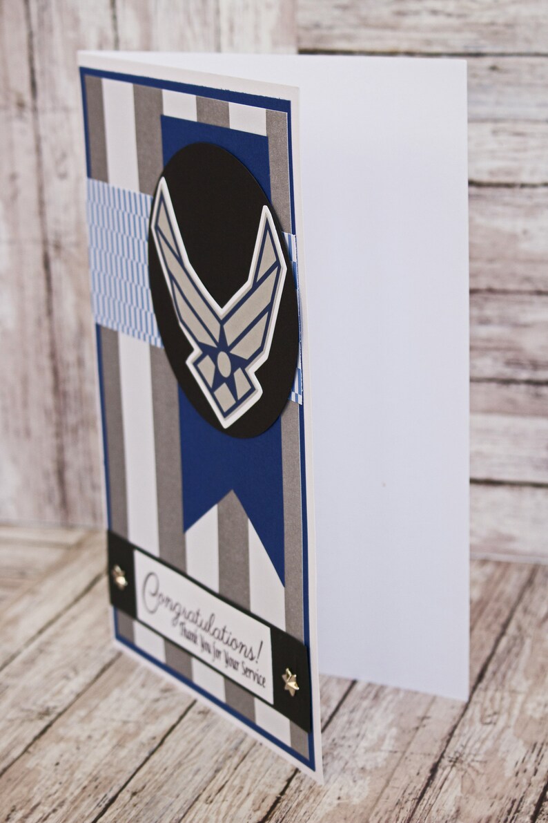 US Air Force Card Air Force Retirement Air Force Promotion | Etsy