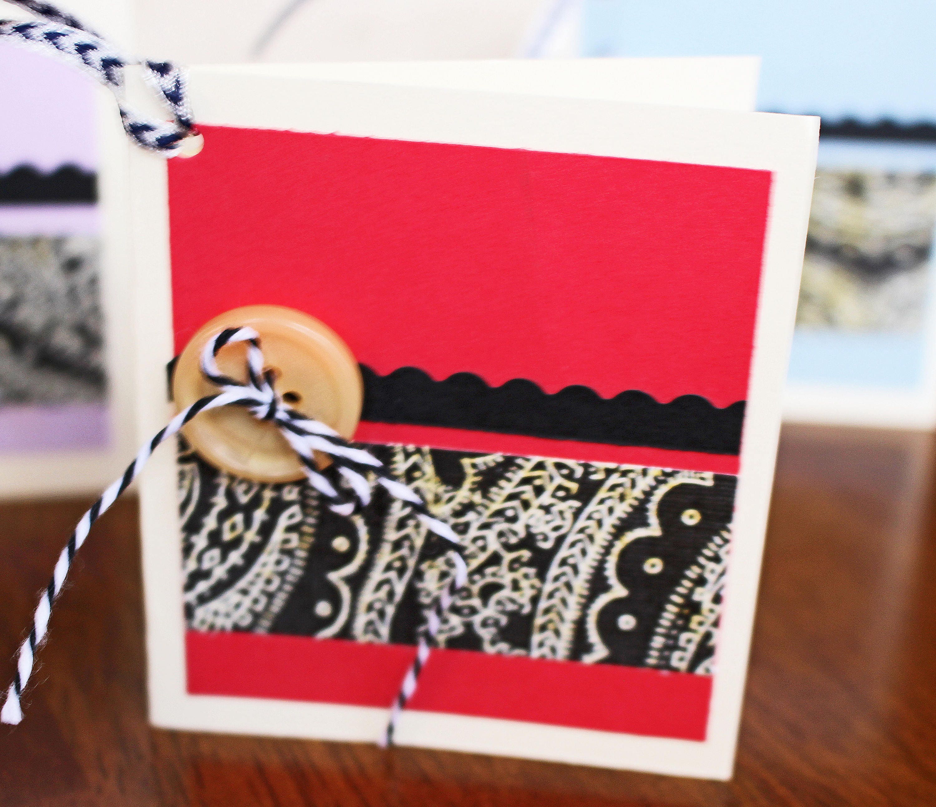 Homemade Birthday Gift Tags