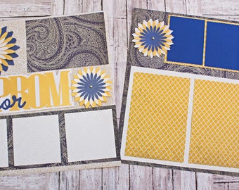 Any Color Senior Prom Junior Prom Scrapbook Pages Custom | Etsy