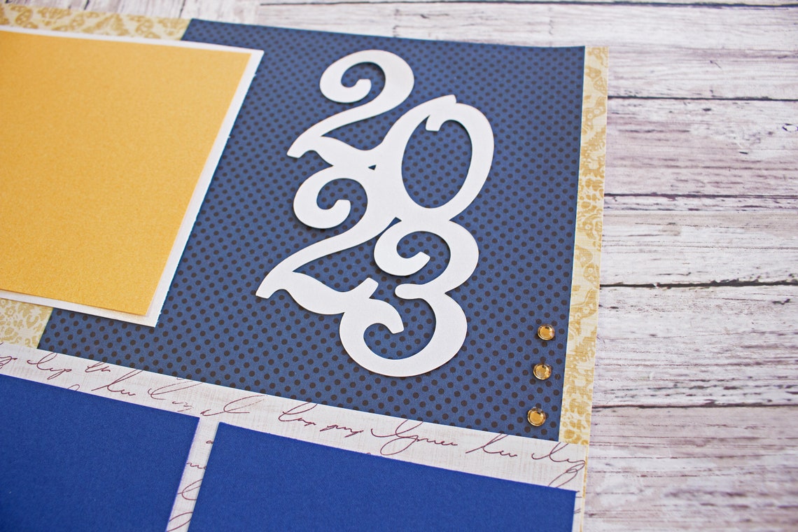 Any Color Senior Prom Junior Prom Scrapbook Pages Custom | Etsy