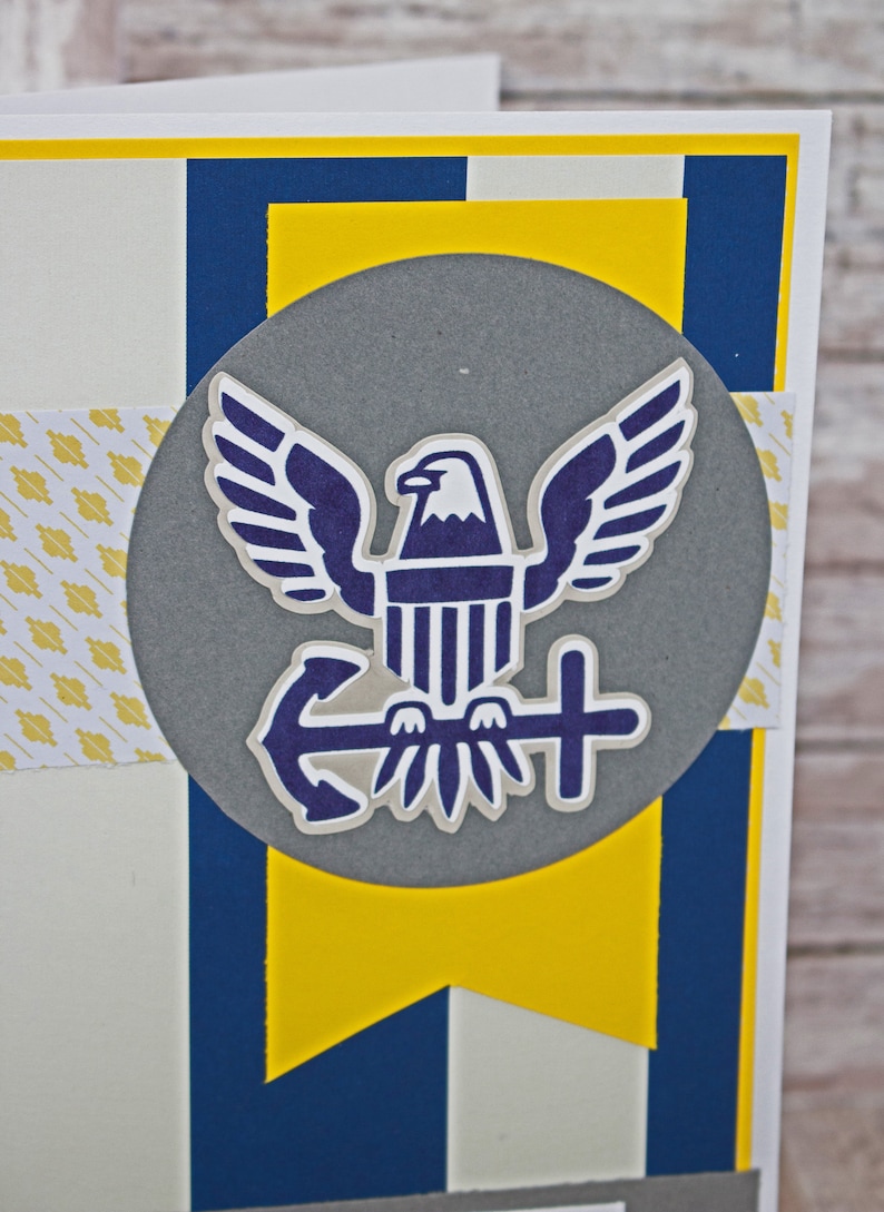 US Navy Card Naval Retirement Navy School Graduation Rank | Etsy