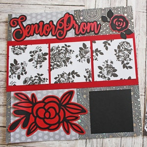 Any Color, Senior Prom, Junior Prom, Scrapbook Pages, Custom Scrap Book ...
