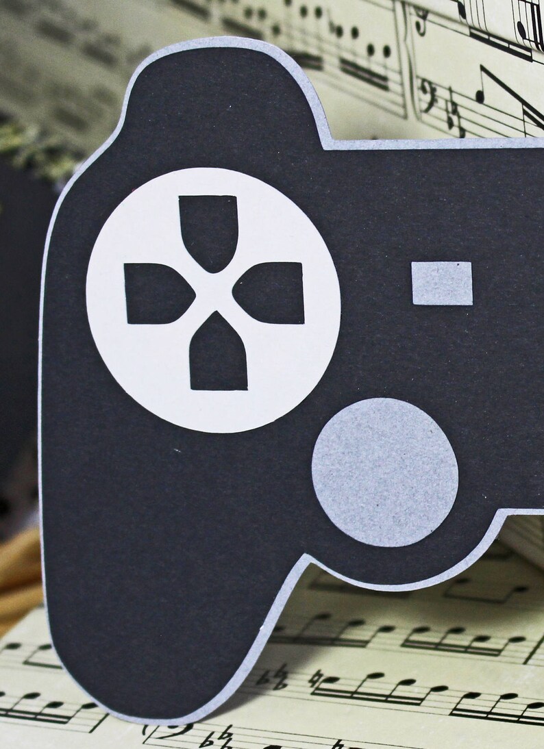 Video Game Contorller Die Cut Game Controller Die Cut Video - Etsy