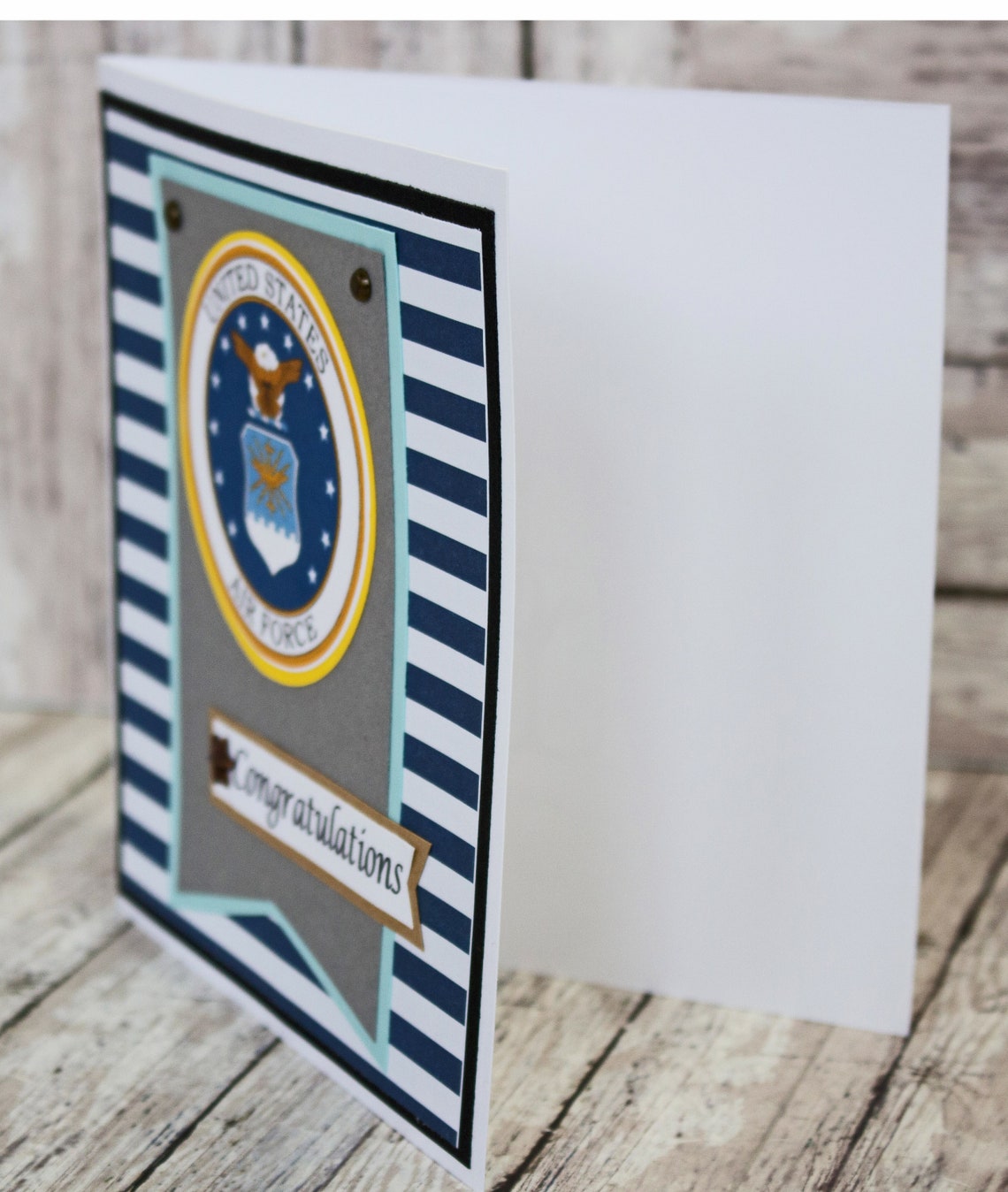 US Air Force Card Air Force Retirement Air Force Promotion | Etsy